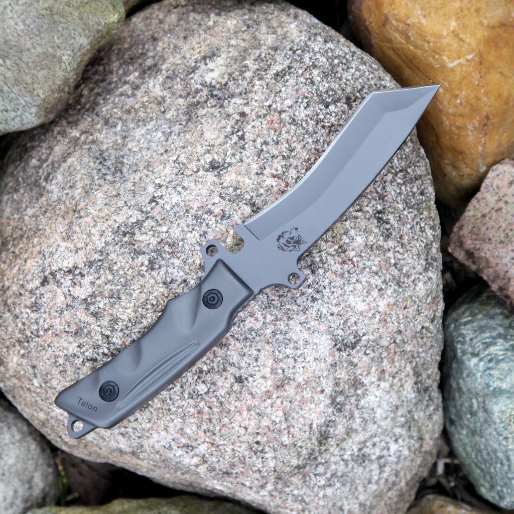 Hoffman Richter Talon Fixed Blade Tactical Knife with Bonus Belt Holder ...